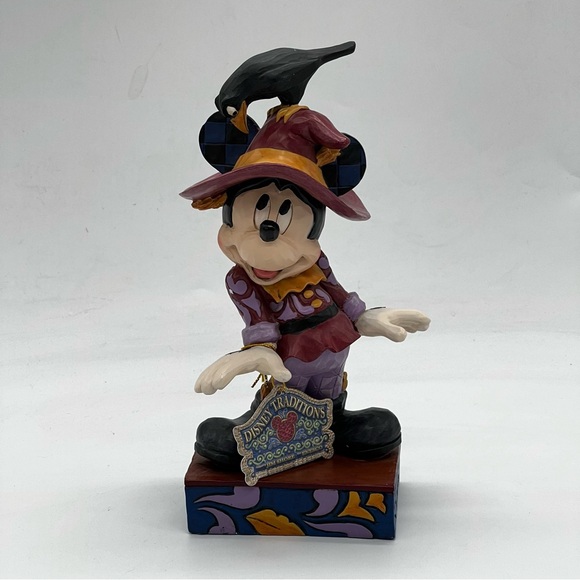 Jim Shore | Accents | Jim Shore Disney Mickey Mouse Scaredycrow ...